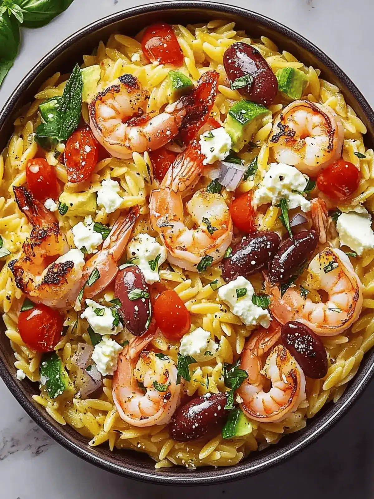 Ultimate Shrimp Orzo Feta Recipe for Delicious Mediterranean Bliss