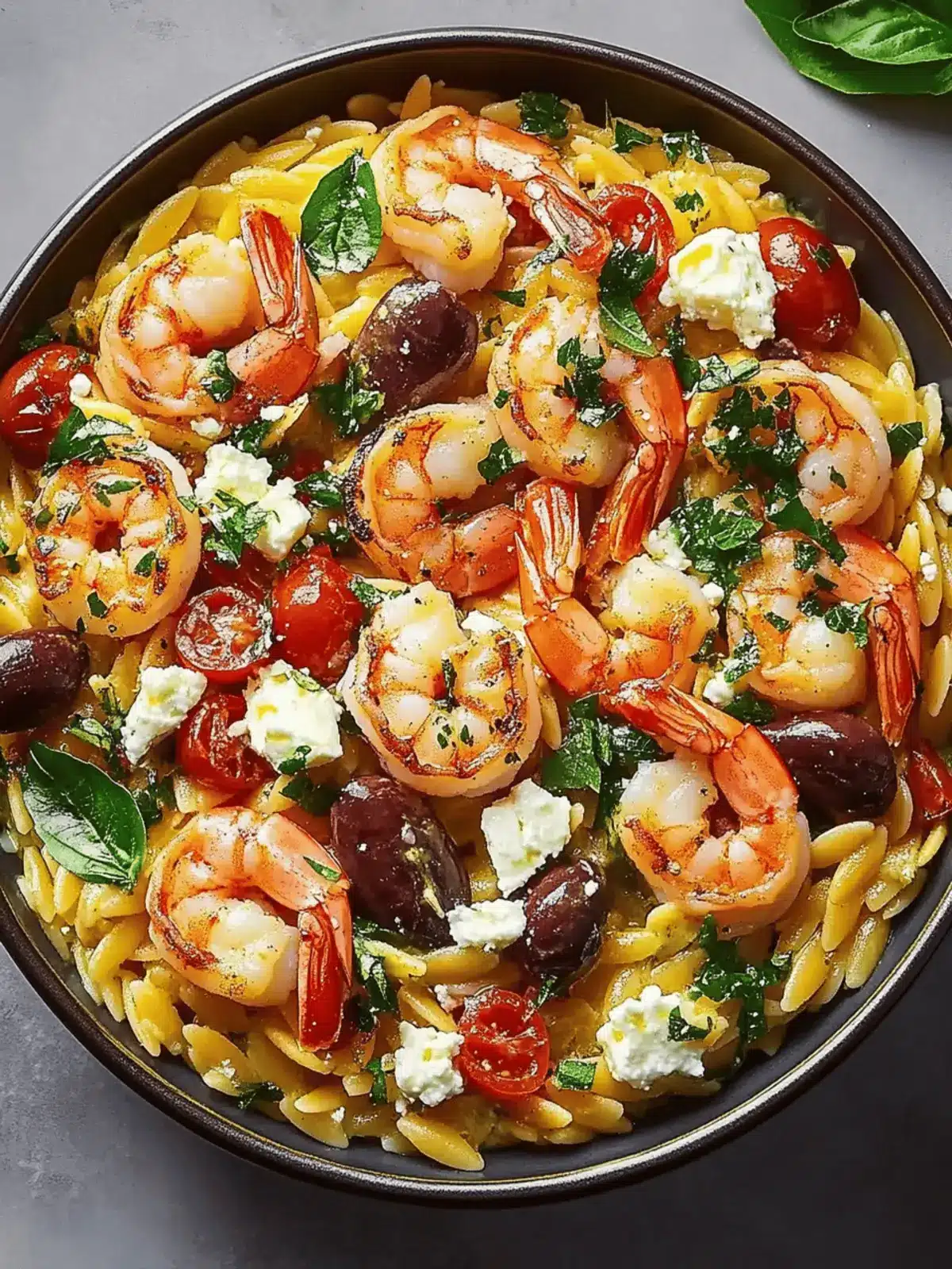 Ultimate Shrimp Orzo Feta Recipe for Delicious Mediterranean Bliss