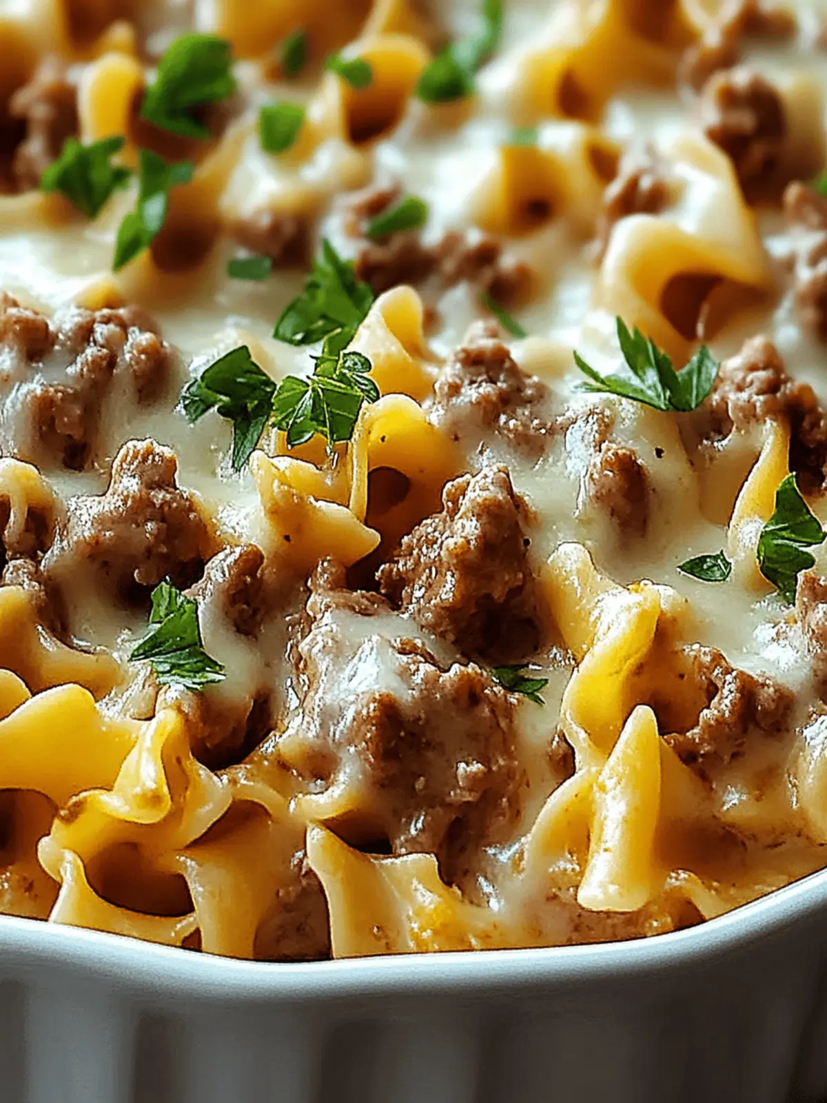 Creamy Comfort: Sour Cream Beef Noodle Casserole Delight – Sandra Recipes