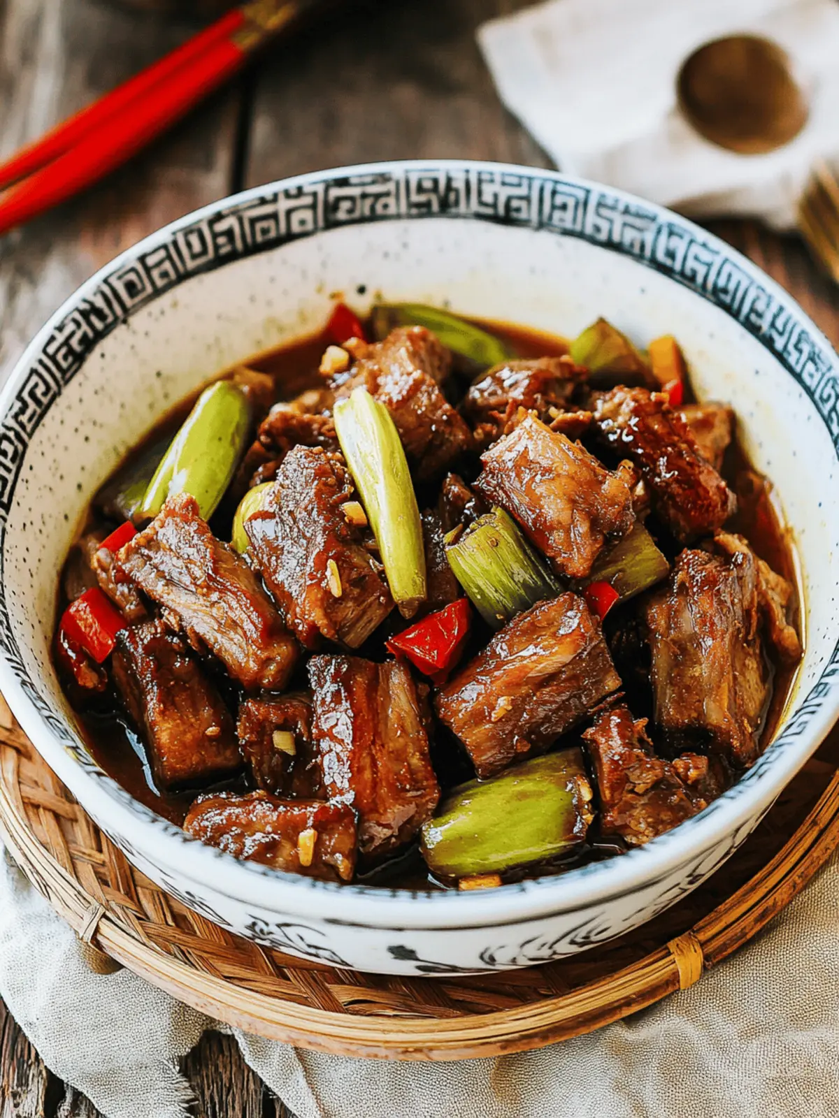 Cantonese Braised Ribs with Bitter Melon: A Flavorful Feast – Sandra ...