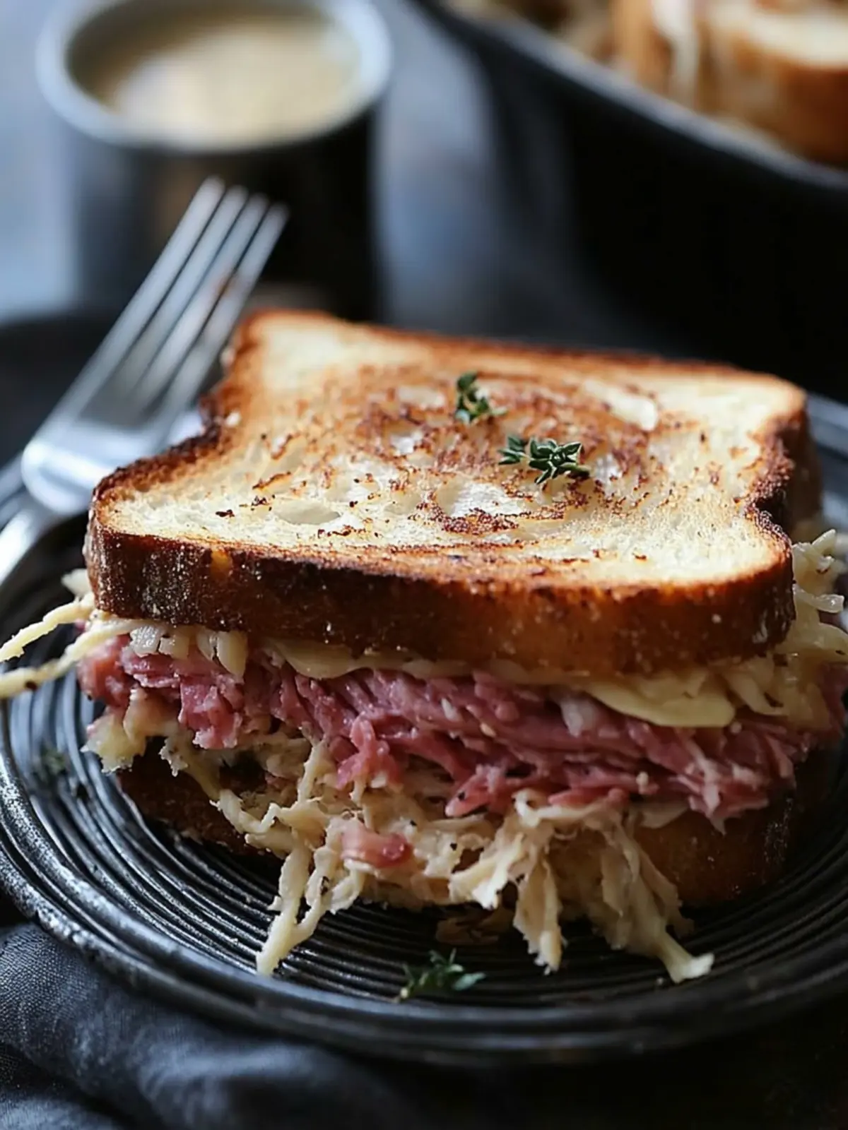 Ultimate Classic Reuben Sandwich with Homemade Dressing Delight ...