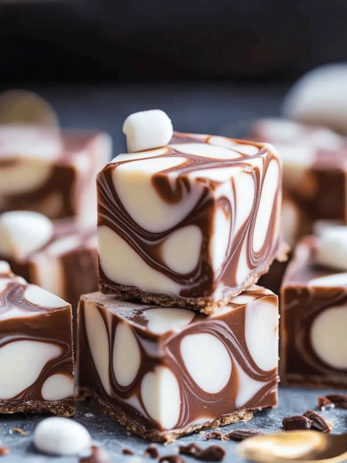Irresistibly Creamy Marshmallow Swirl Fudge to Satisfy Cravings ...