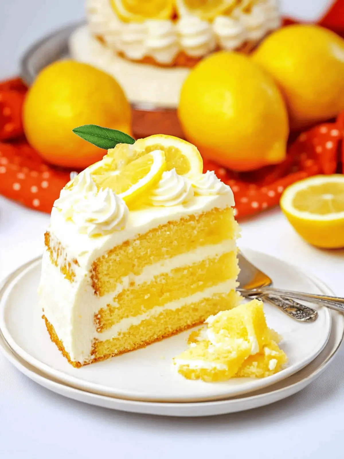 Irresistible Moist Lemon Curd Cake with Cream Cheese Frosting