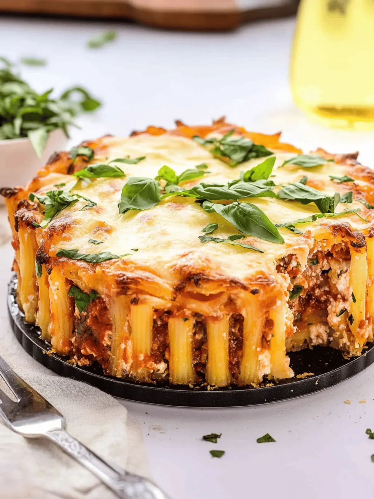Stuffed Rigatoni Pasta Pie: Comforting Italian Family Favorite – Sandra ...