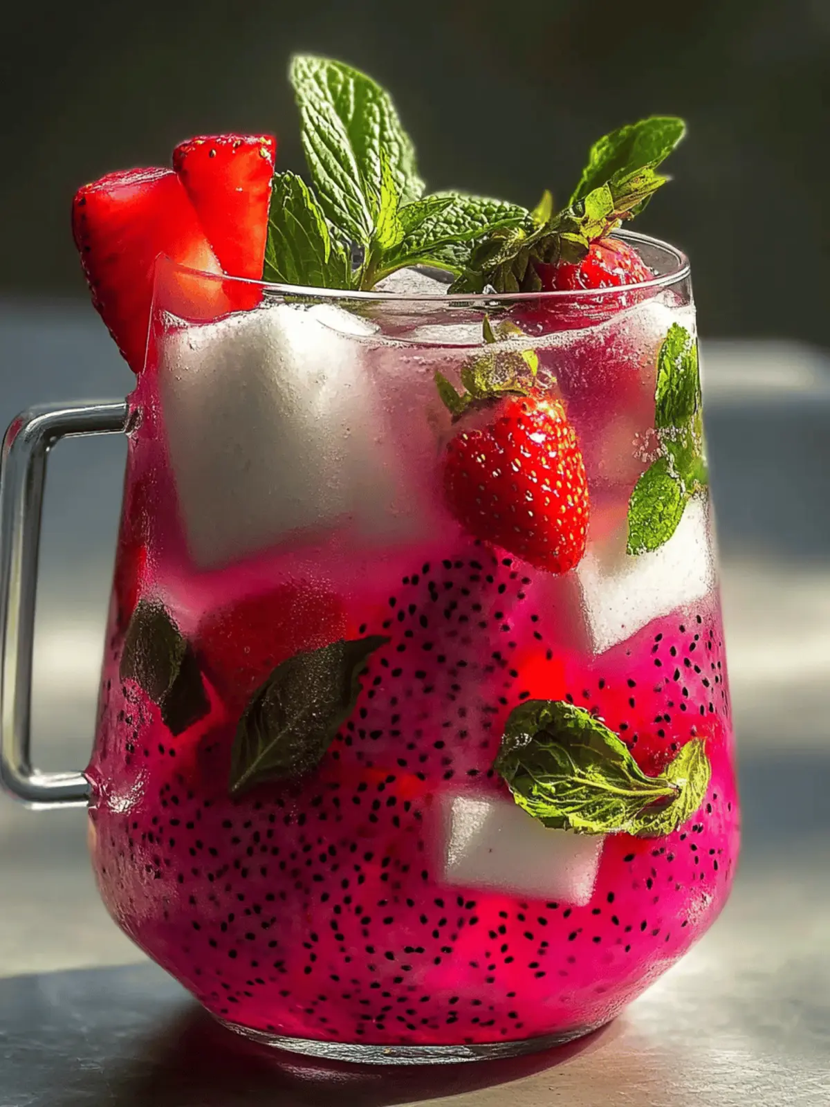 Delight in This Strawberry Dragon Fruit Agua Fresca Recipe – Sandra Recipes