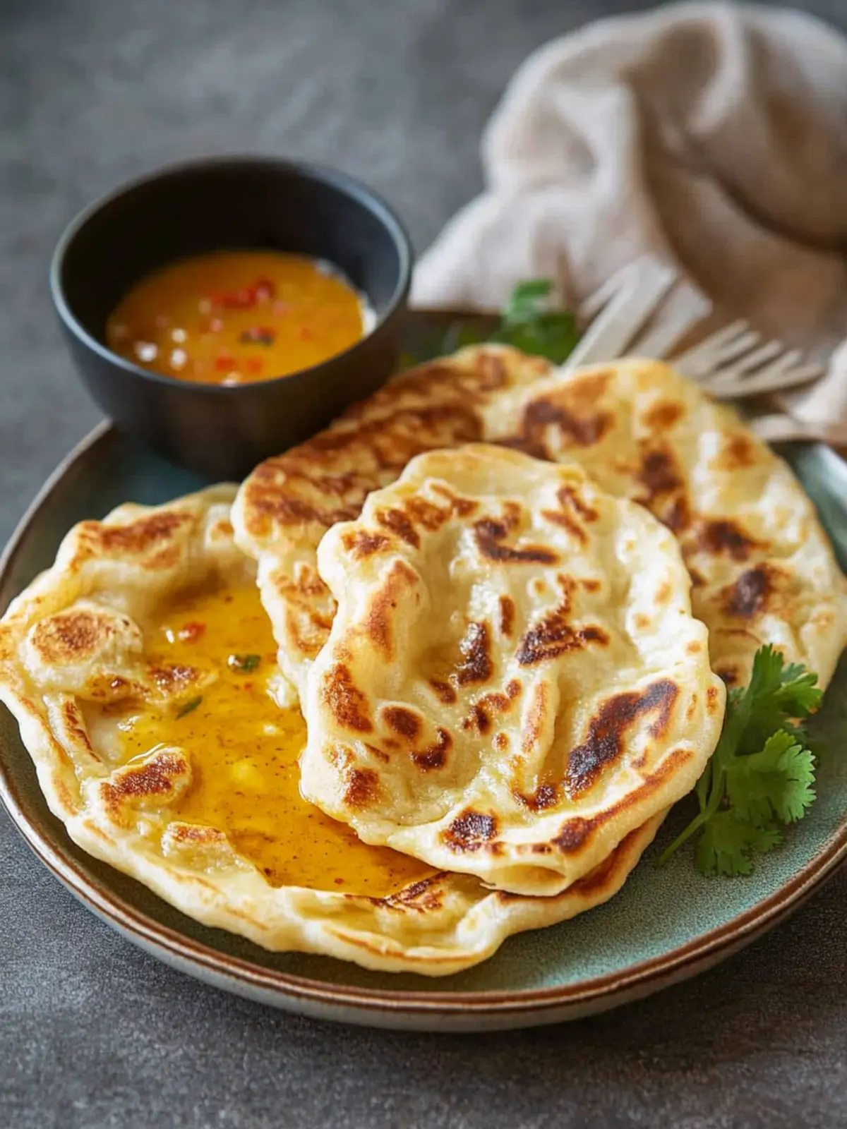 Easy Malaysian Flatbread Roti Canai to Impress Your Friends