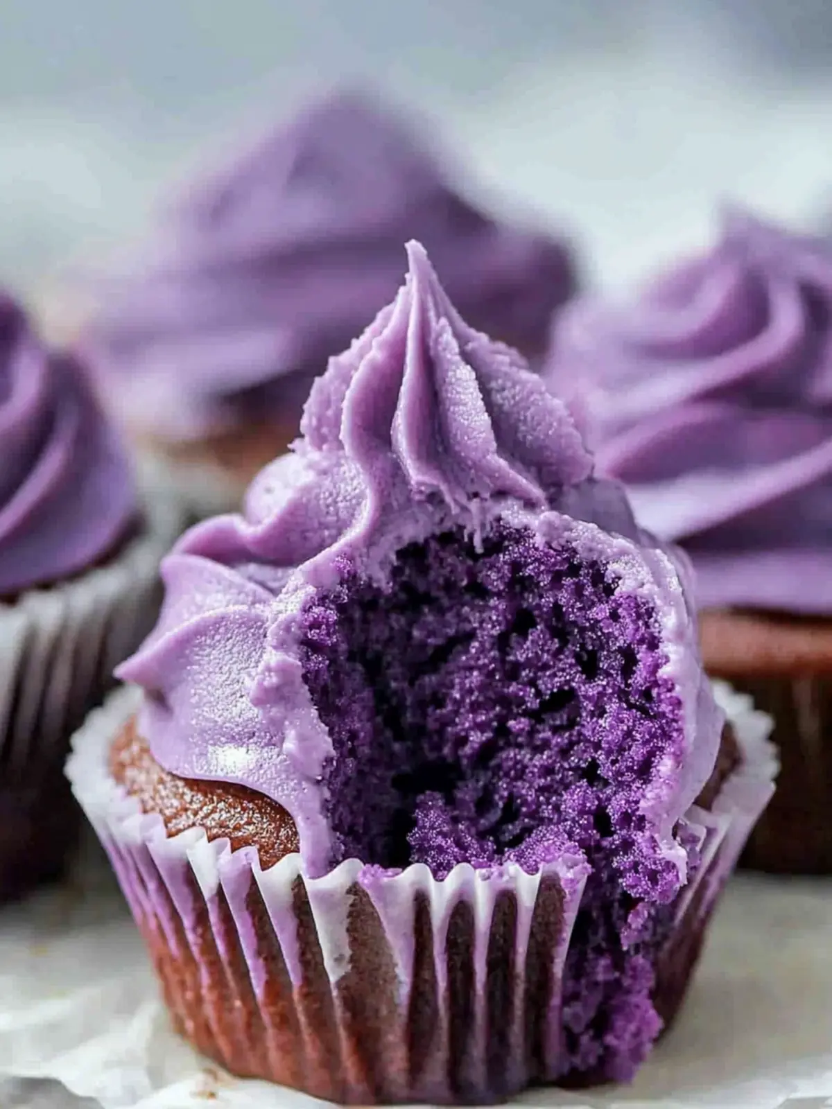 Mouthwatering Easy Ube Cupcakes with Creamy Frosting Delight – Sandra ...