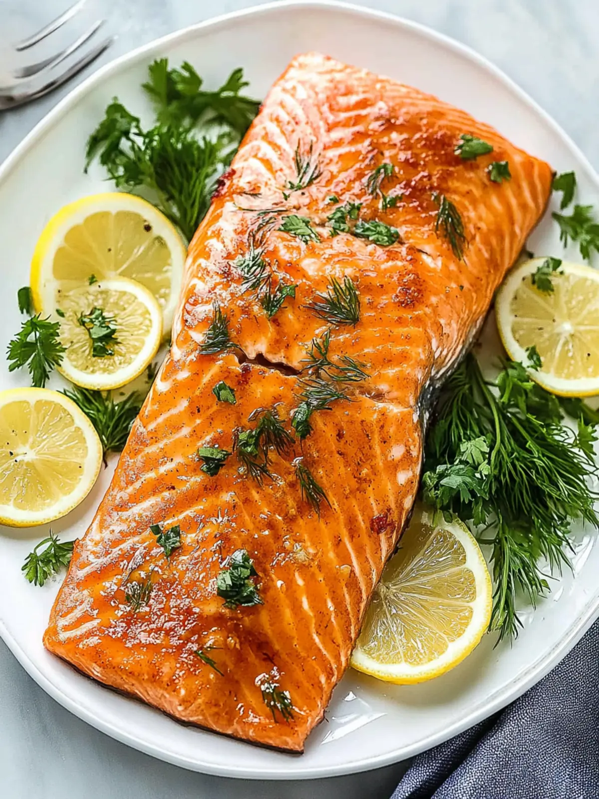 Buttery Baked King Salmon Recipe for Quick Family Dinners – Sandra Recipes