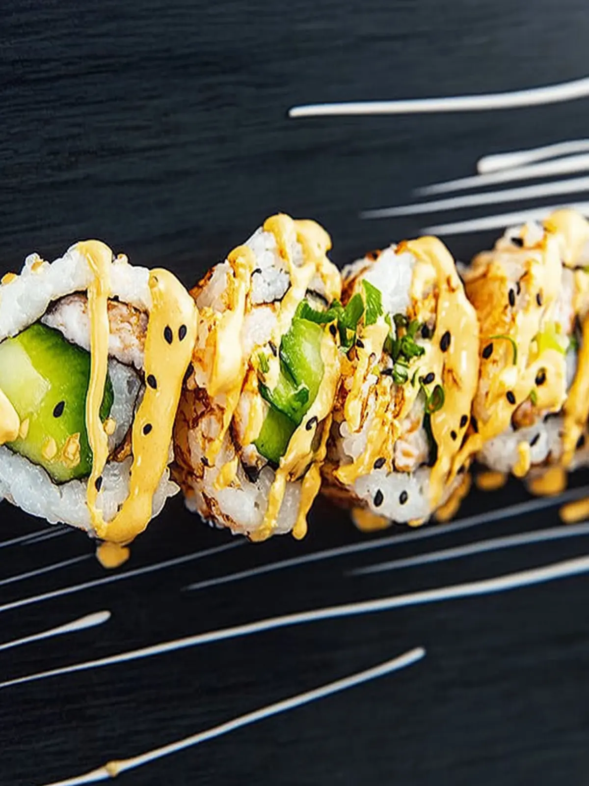 Irresistible Dragon Roll Sushi with Crispy Tempura Shrimp