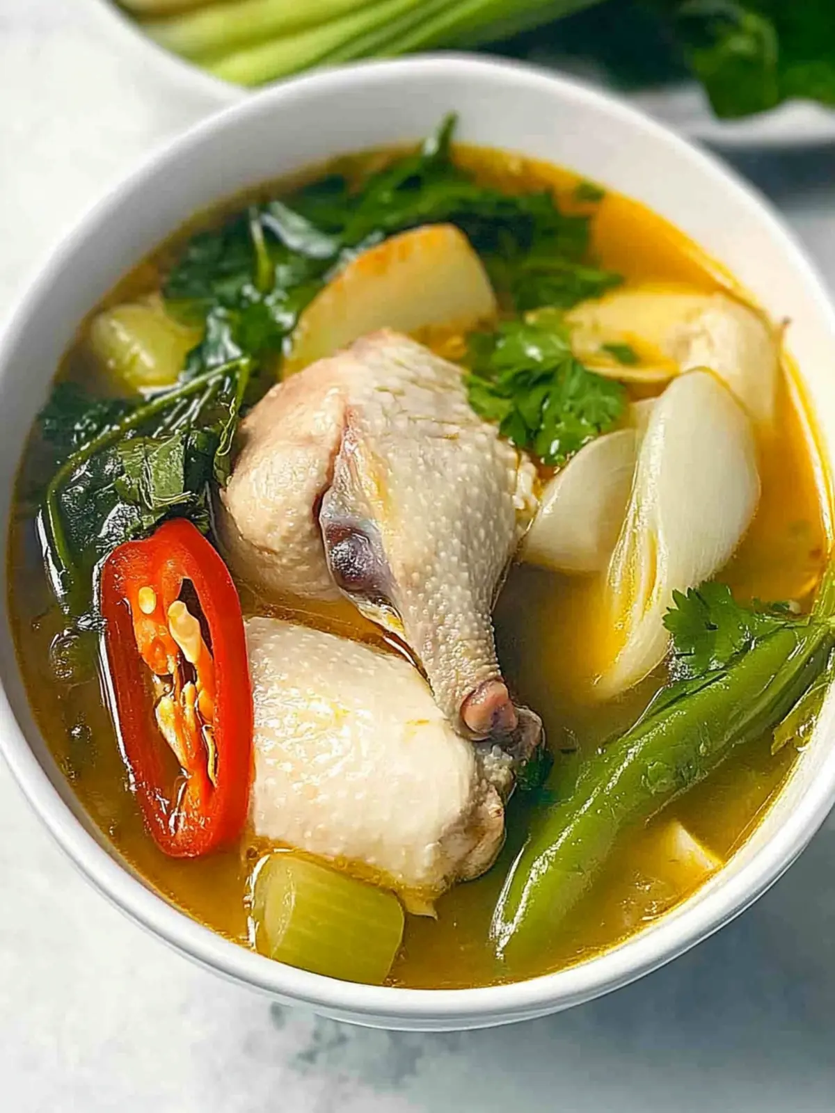 Filipino Sinigang na Manok: Comforting Soup with a Zesty Kick – Sandra ...