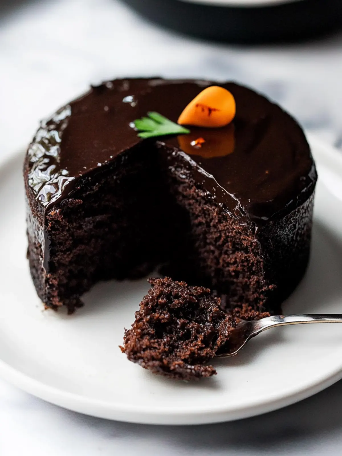 Irresistible Steamed Chocolate Cake: Easy Eggless Delight
