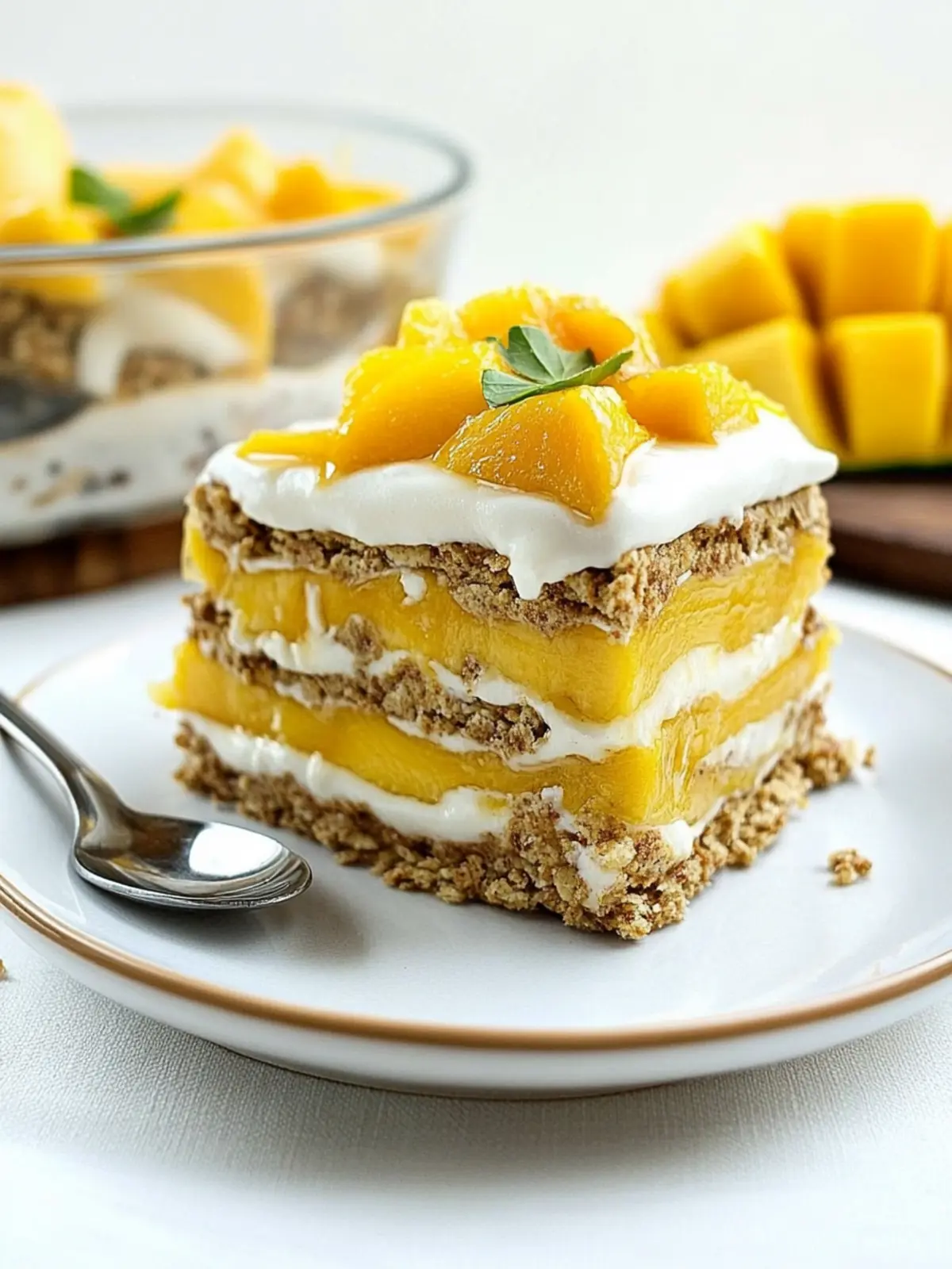 Mango Graham Float: A Simple No-Bake Filipino Treat – Sandra Recipes