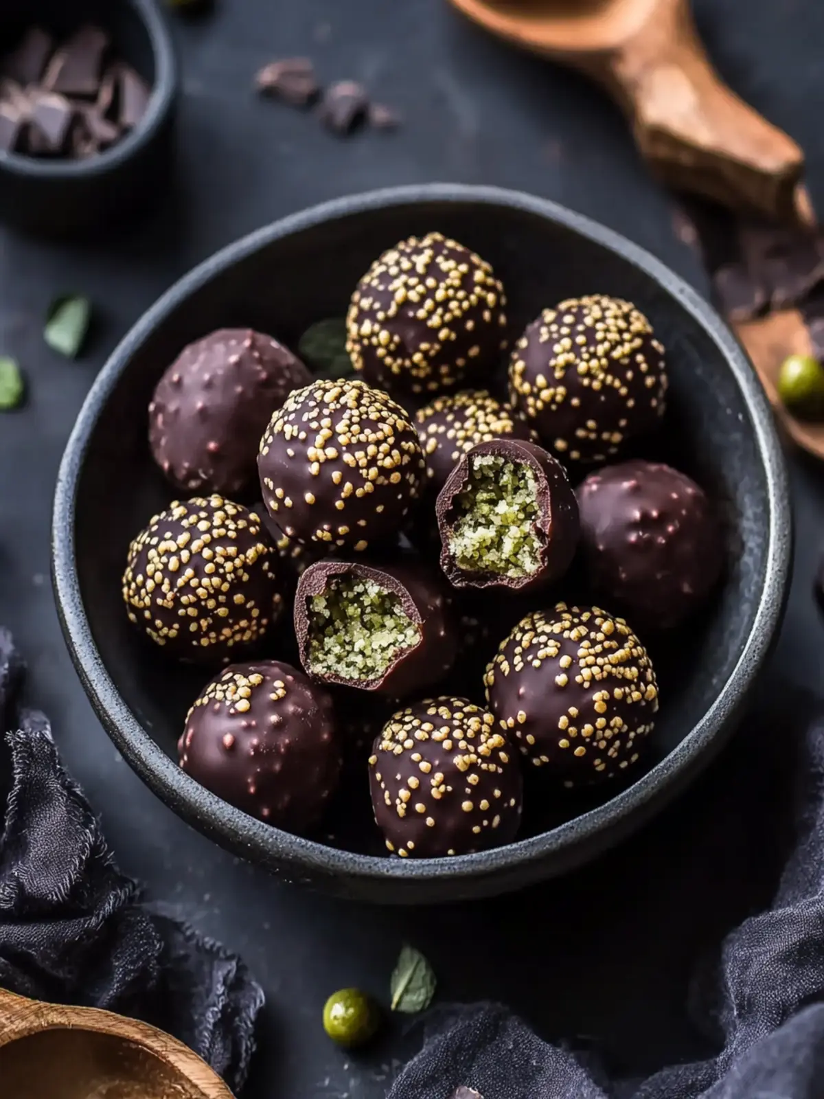 Delicious No-Bake Dubai Chocolate Balls You’ll Love! – Sandra Recipes