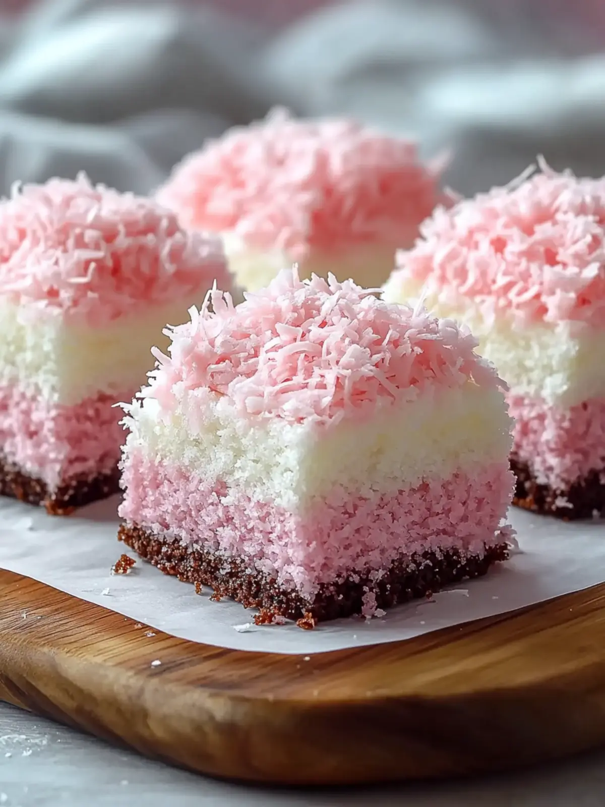 Delicious Pink Coconut Snowball Cake Bars You’ll Crave! – Sandra Recipes