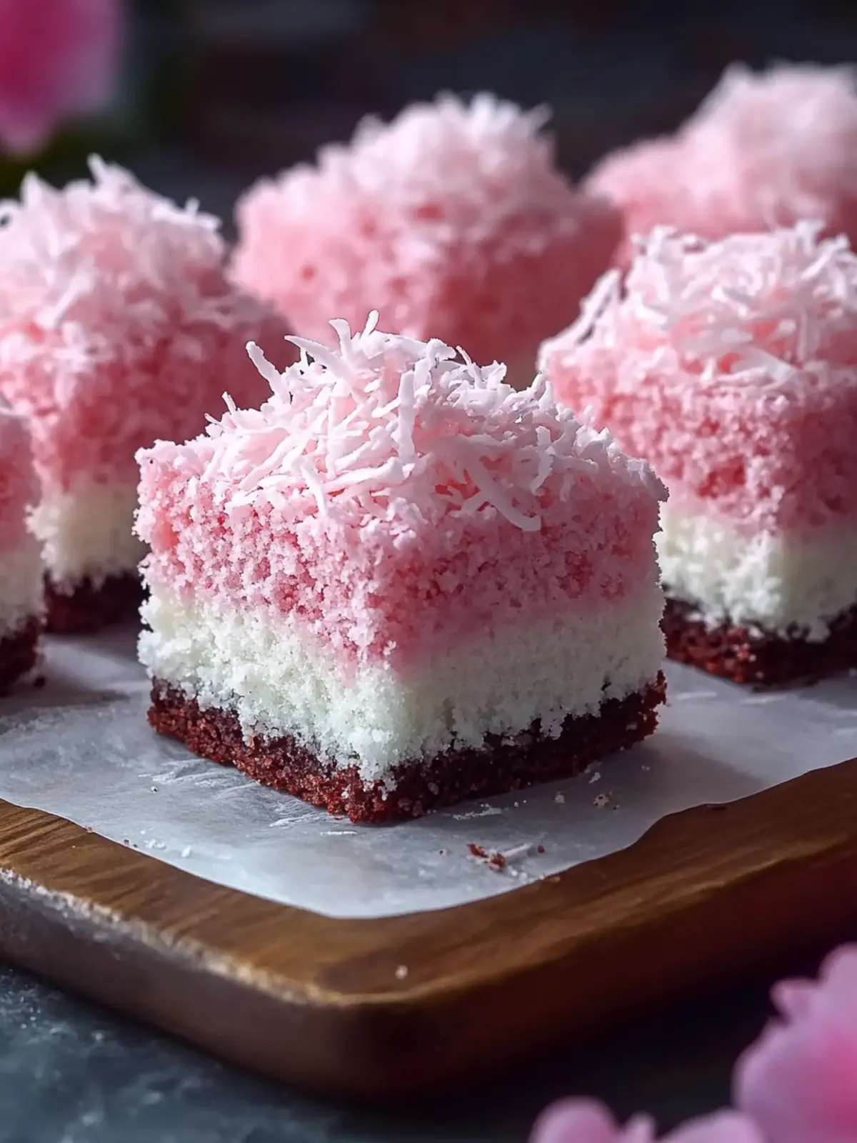 Delicious Pink Coconut Snowball Cake Bars You’ll Crave! – Sandra Recipes
