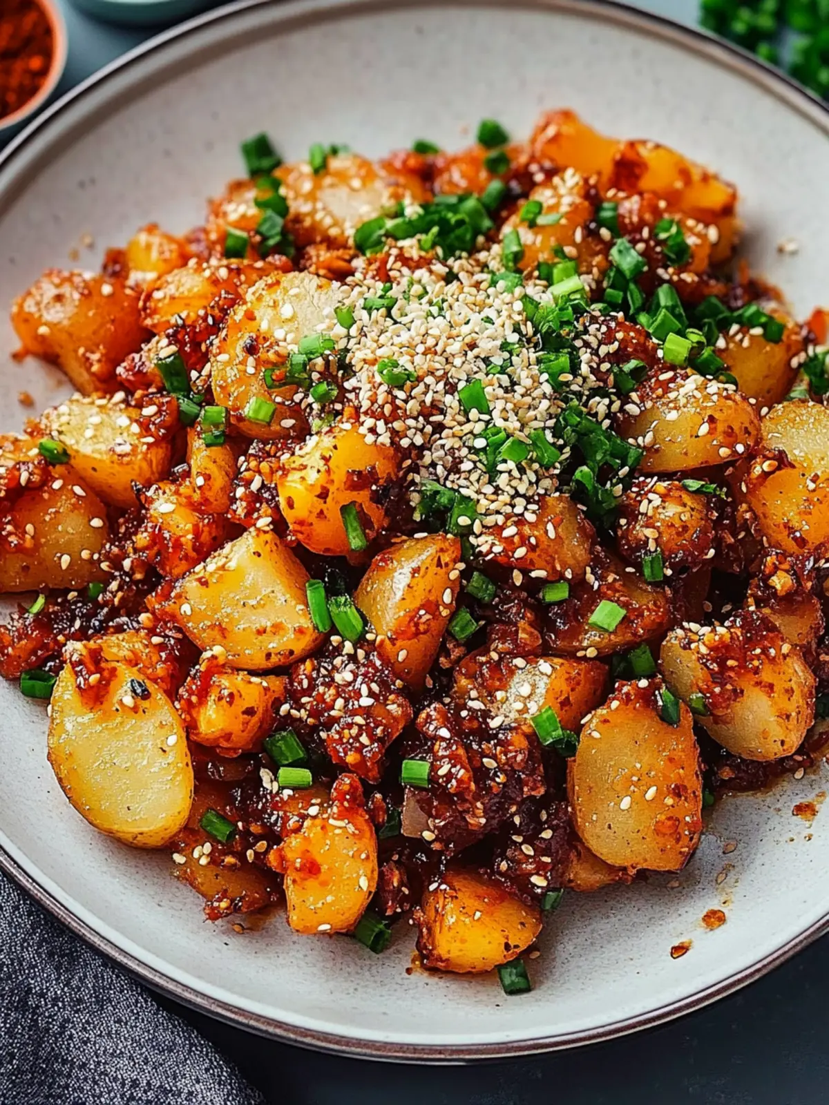 Crispy Korean Potato Dish: A Flavor Explosion You’ll Love – Sandra Recipes