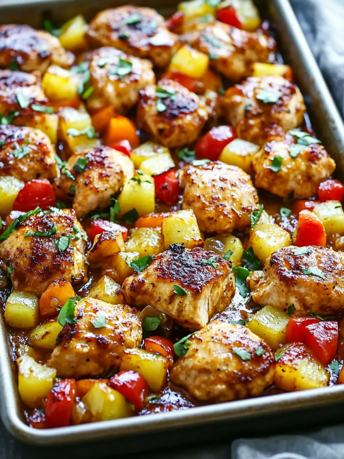 Delicious Hawaiian Chicken Sheet Pan for Effortless Dinners – Sandra ...