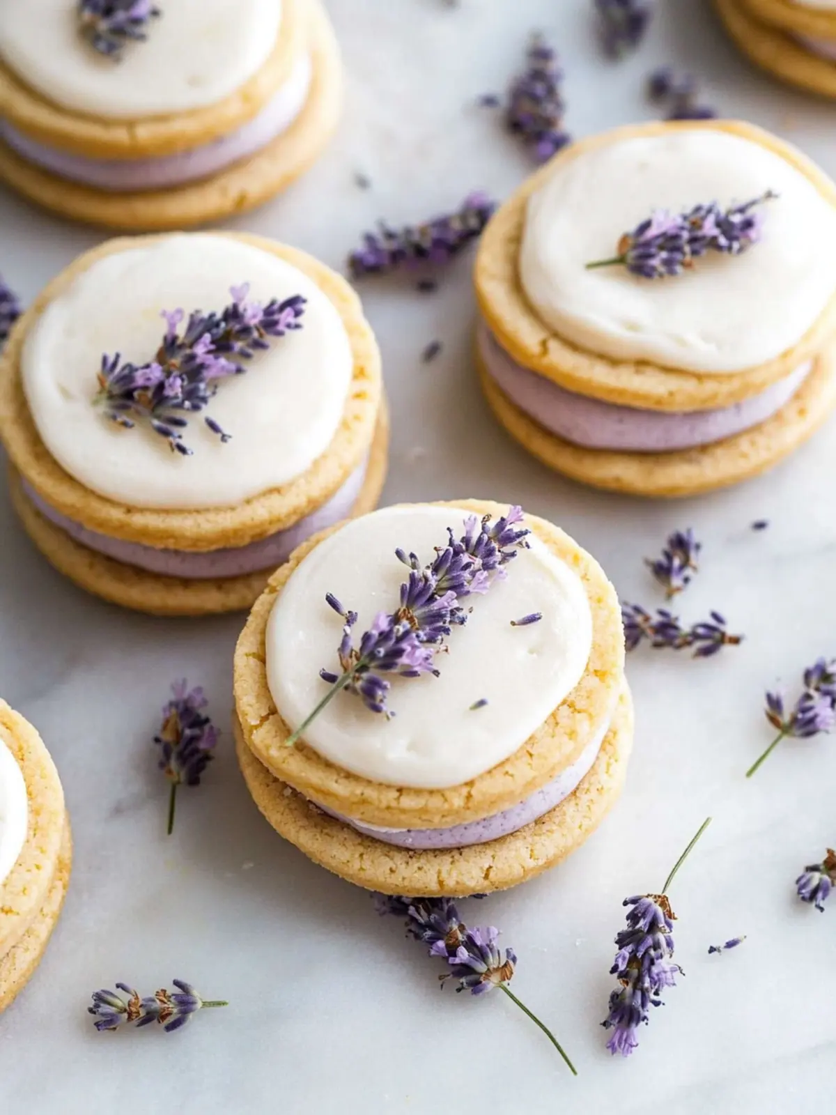 Lemon Lavender Sandwich Cookies Recipe for Elegant Treats – Sandra Recipes