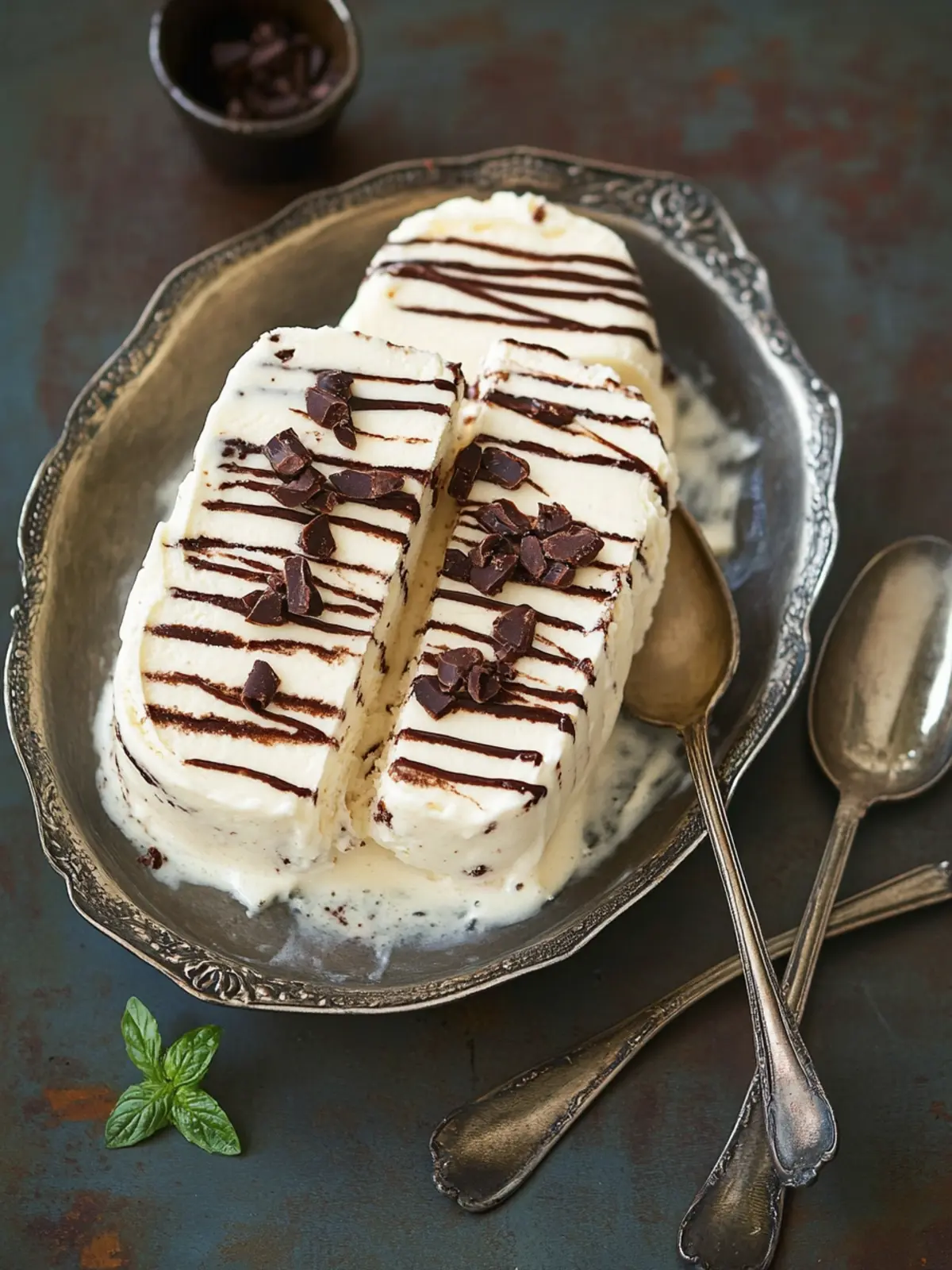 Zebra Semifreddo: A Decadent No-Bake Delight to Impress – Sandra Recipes
