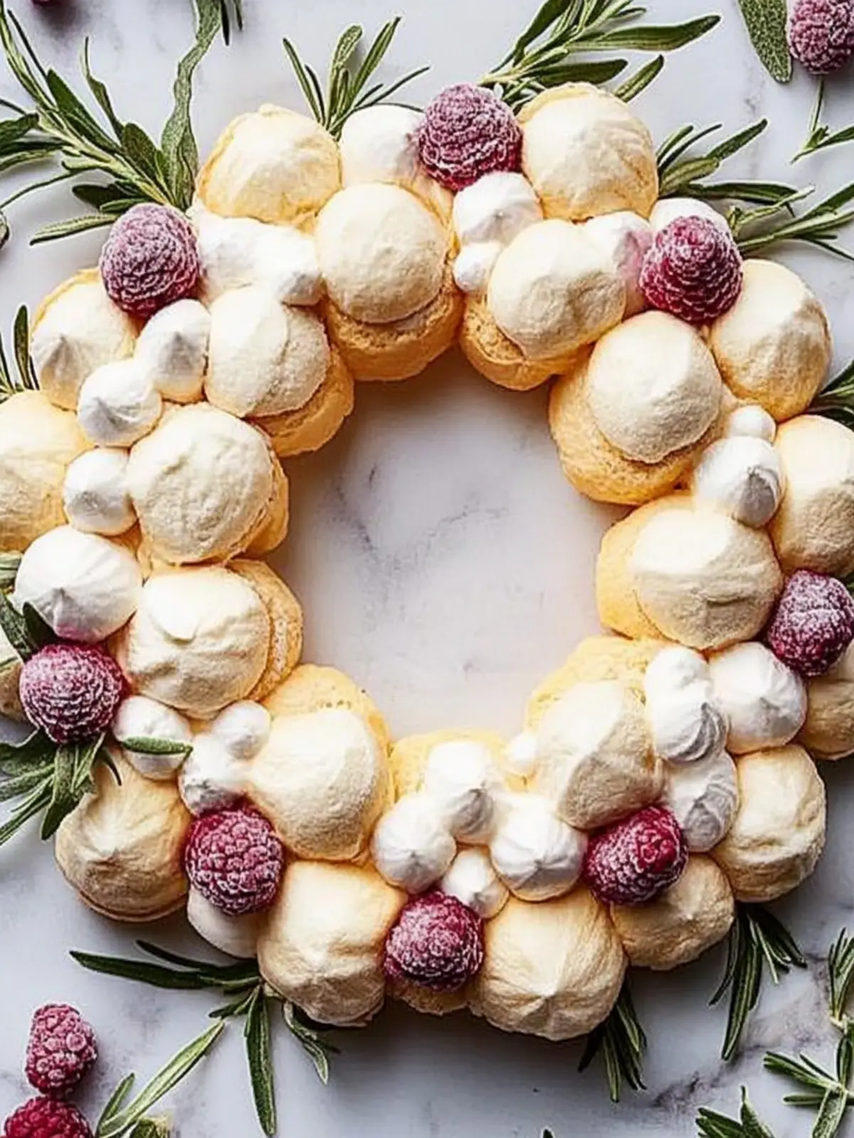 Irresistible Cream Puff Wreath – A Delicious Holiday Treat
