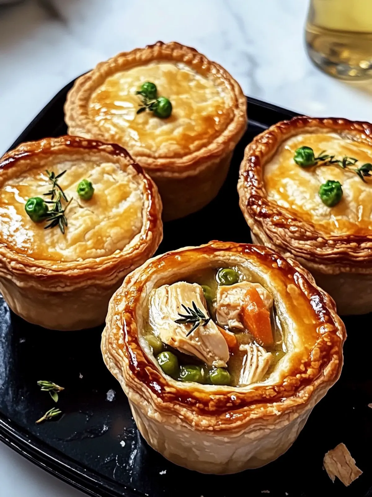 Irresistible Mini Chicken Pot Pies for Cozy Family Nights – Sandra Recipes