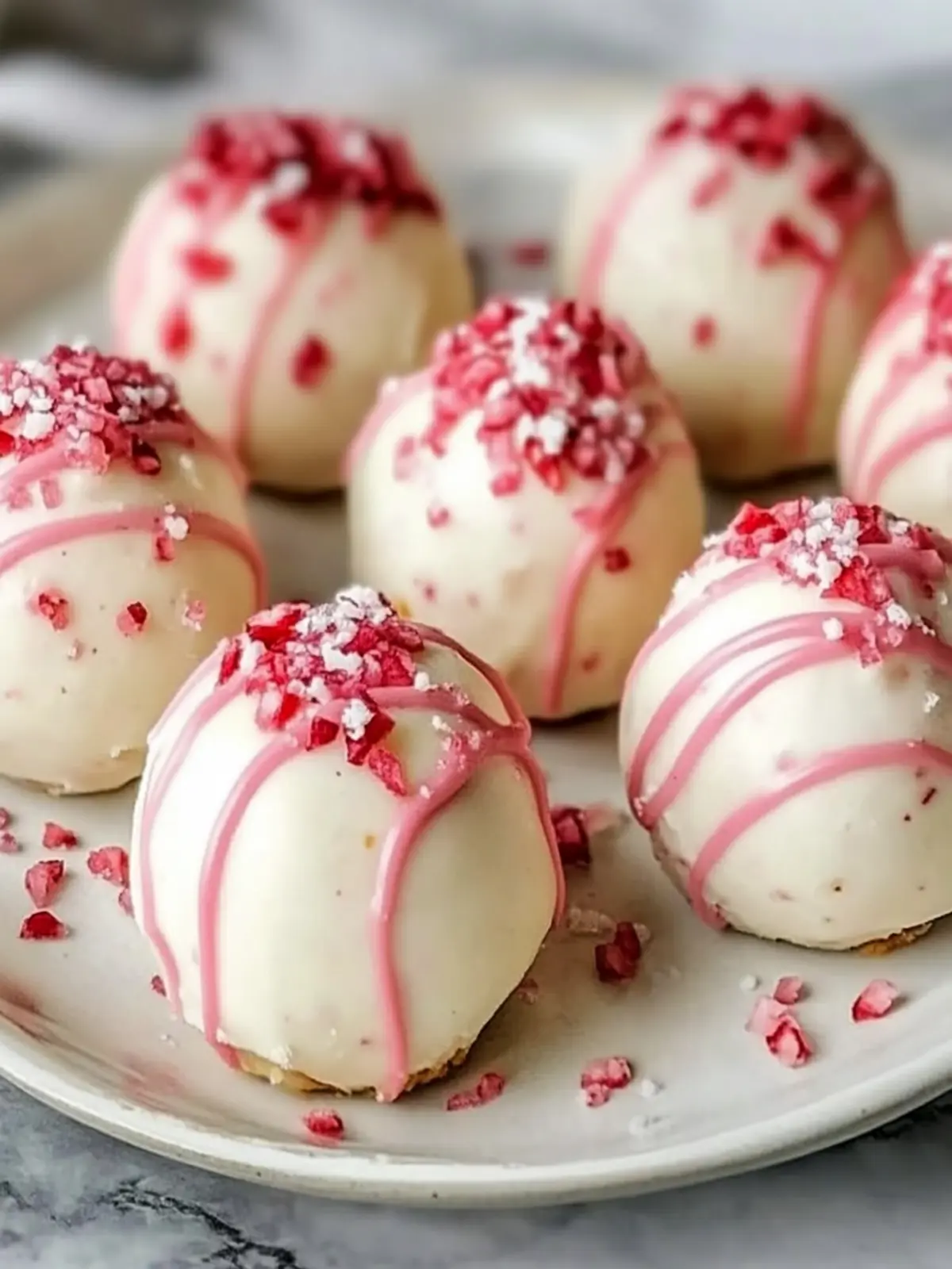 Irresistible Strawberry Cheesecake Truffle Balls You’ll Love – Sandra ...