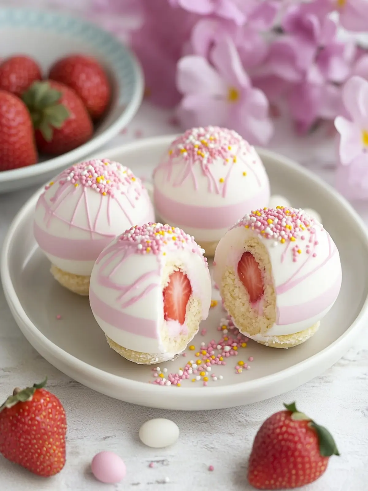 Sweet Strawberry Shortcake Easter Egg Bombs You’ll Love – Sandra Recipes