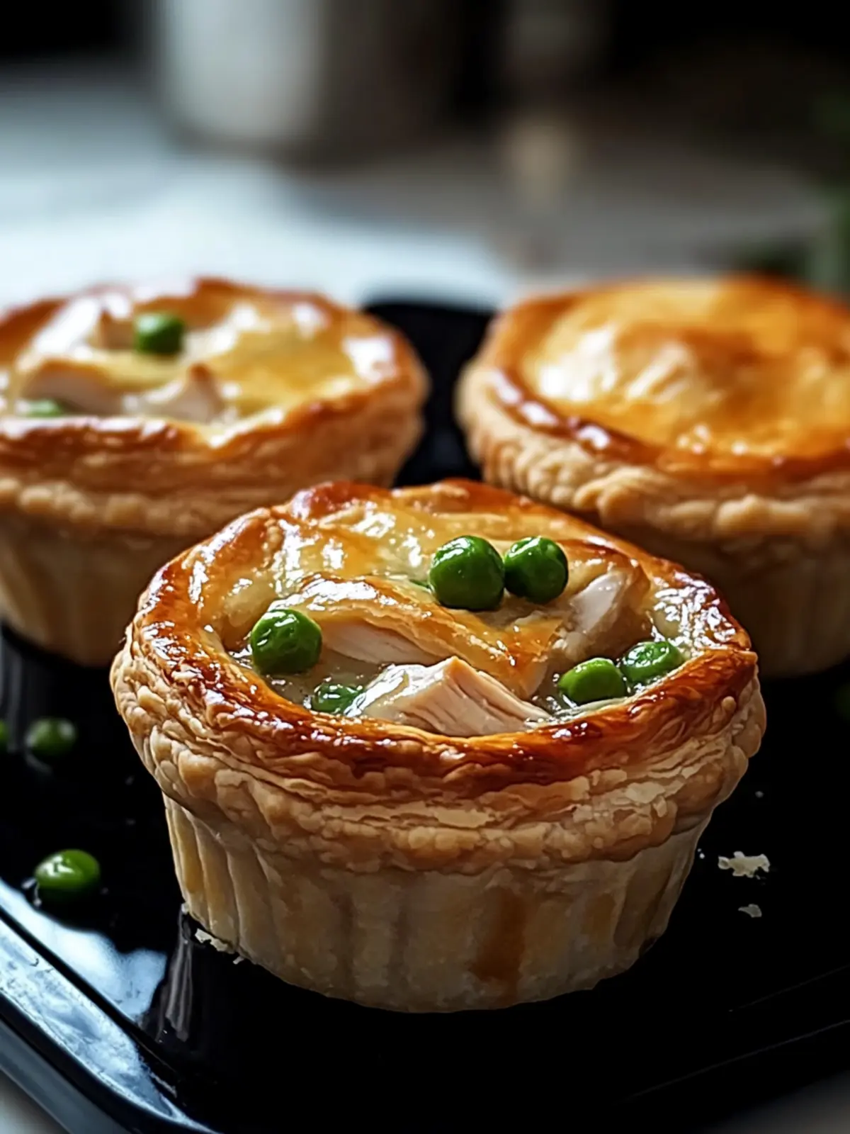 Irresistible Mini Chicken Pot Pies for Cozy Family Nights – Sandra Recipes