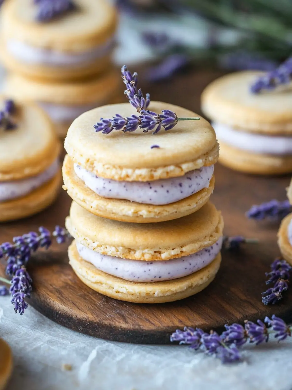 Lemon Lavender Sandwich Cookies Recipe for Elegant Treats – Sandra Recipes