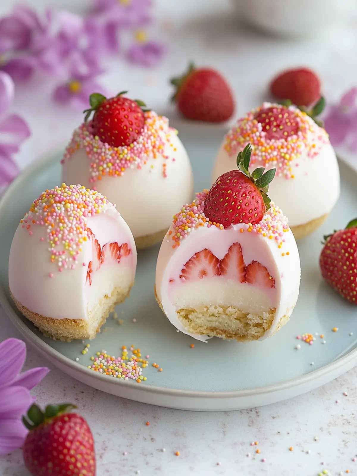 Sweet Strawberry Shortcake Easter Egg Bombs You’ll Love – Sandra Recipes