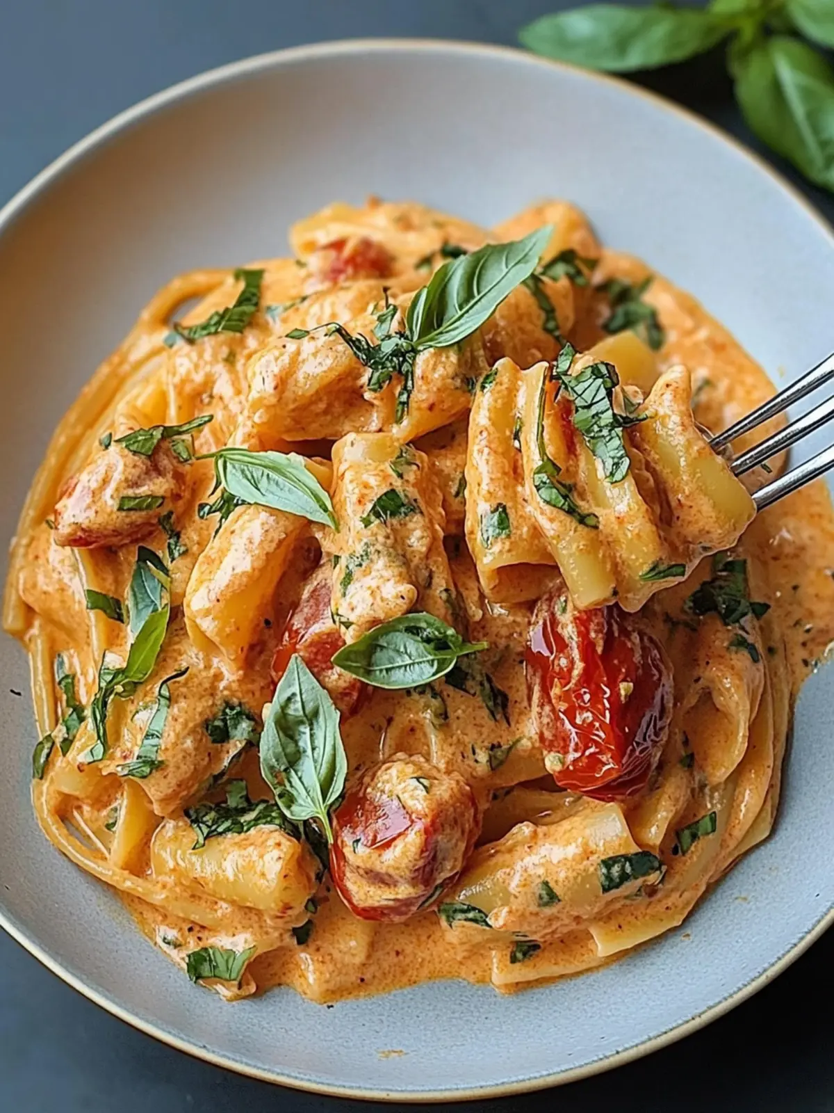 Creamy Tomato Garlic Pasta: Your Quick Comfort Food Fix – Sandra Recipes