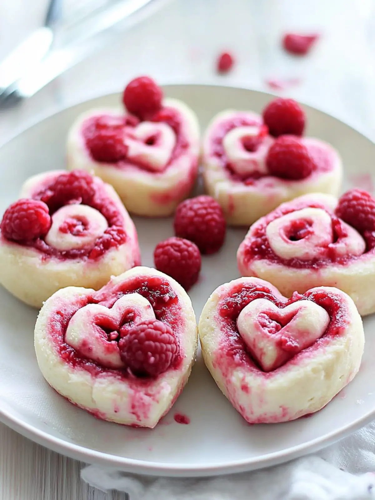 Heart Shaped Raspberry Rolls for a Sweet Valentine’s Day Treat – Sandra ...