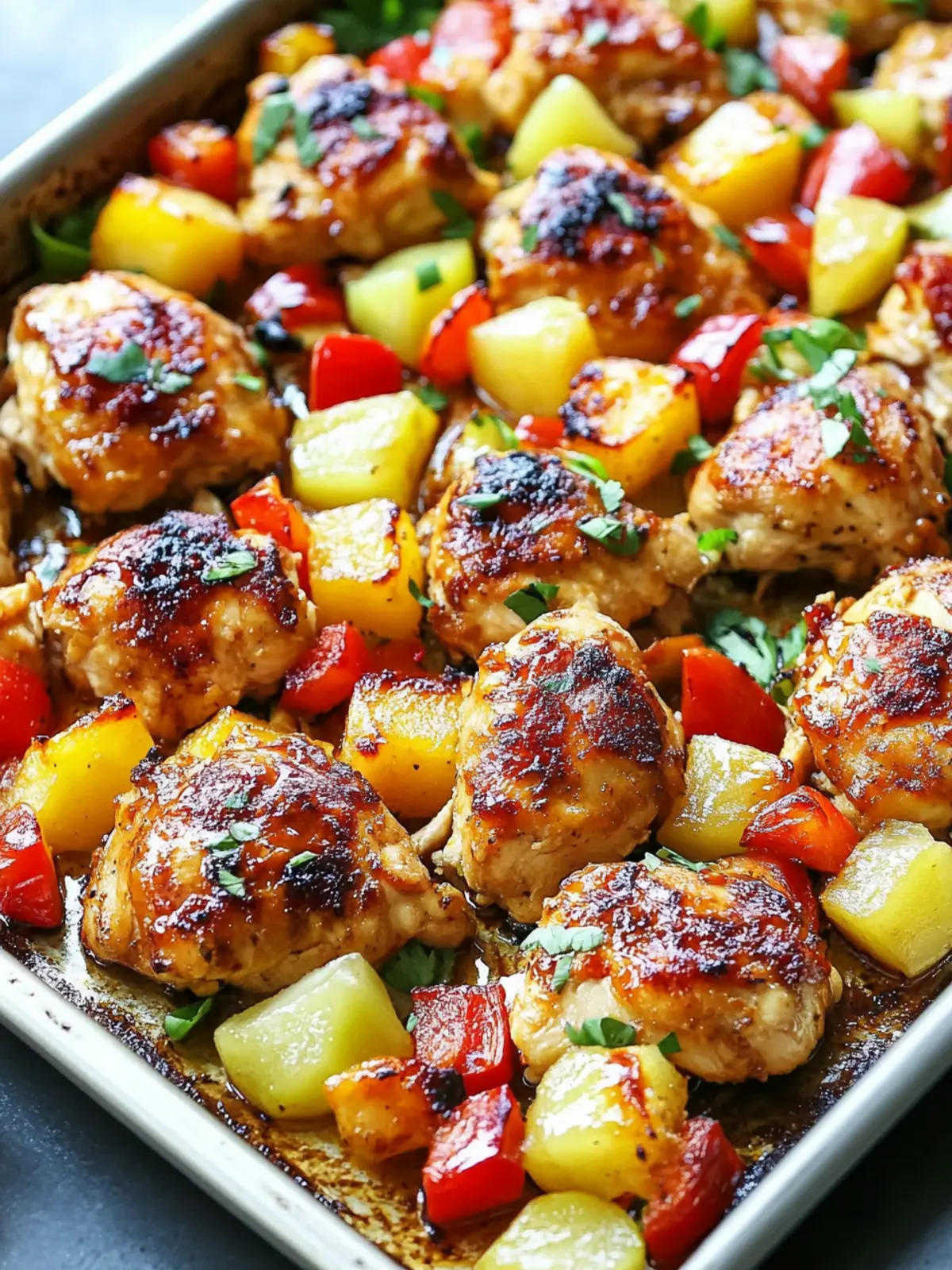 Delicious Hawaiian Chicken Sheet Pan for Effortless Dinners – Sandra ...