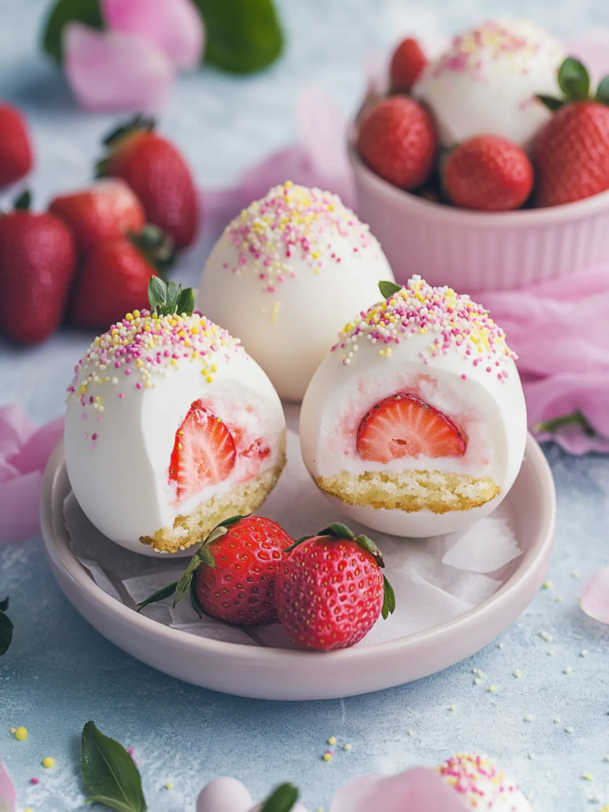 Sweet Strawberry Shortcake Easter Egg Bombs You’ll Love – Sandra Recipes