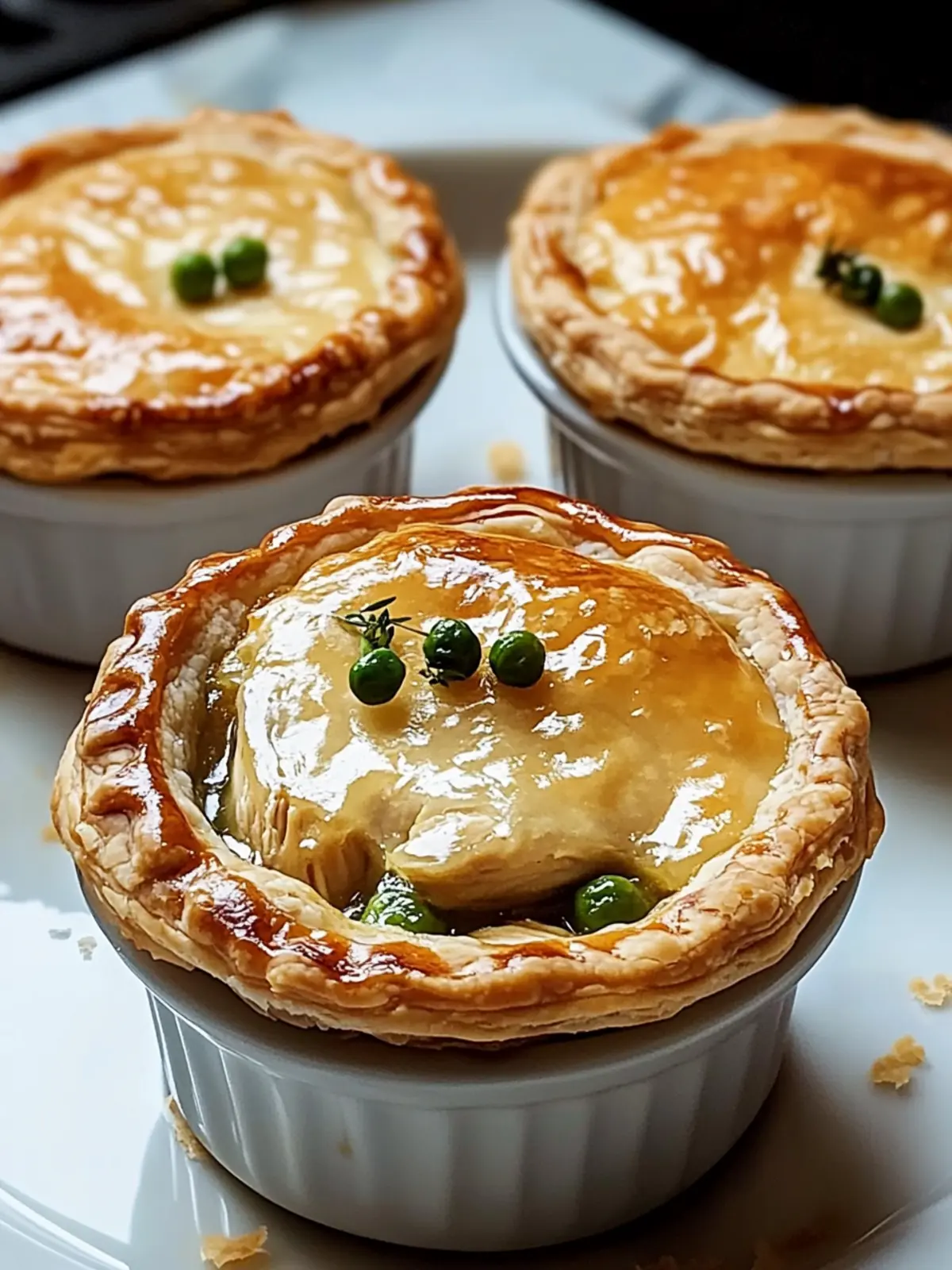 Irresistible Mini Chicken Pot Pies for Cozy Family Nights – Sandra Recipes