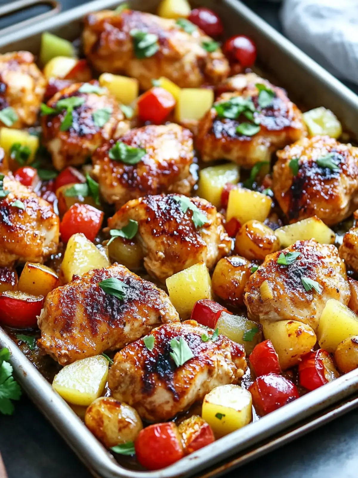 Delicious Hawaiian Chicken Sheet Pan for Effortless Dinners – Sandra ...