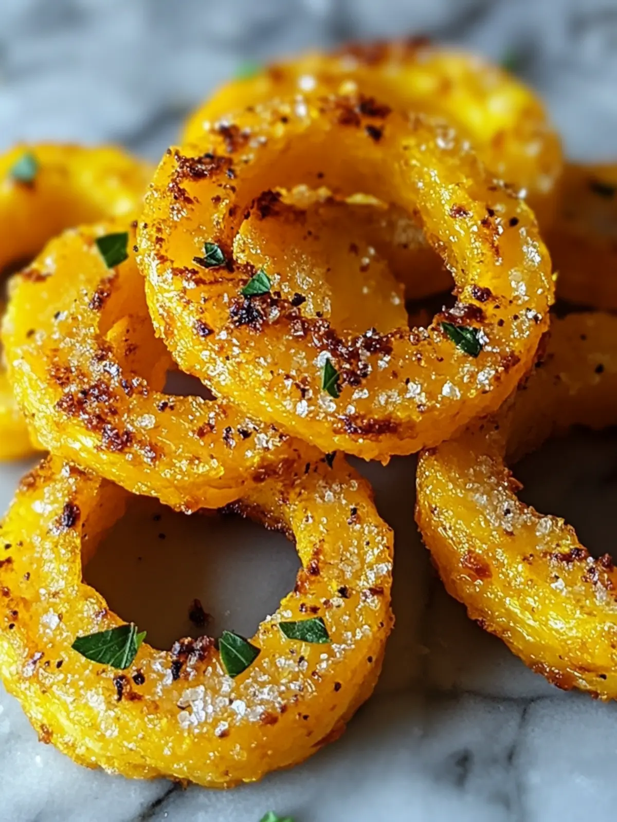 Crispy Baked Delicata Squash Rings: Your Guilt-Free Snack Fix