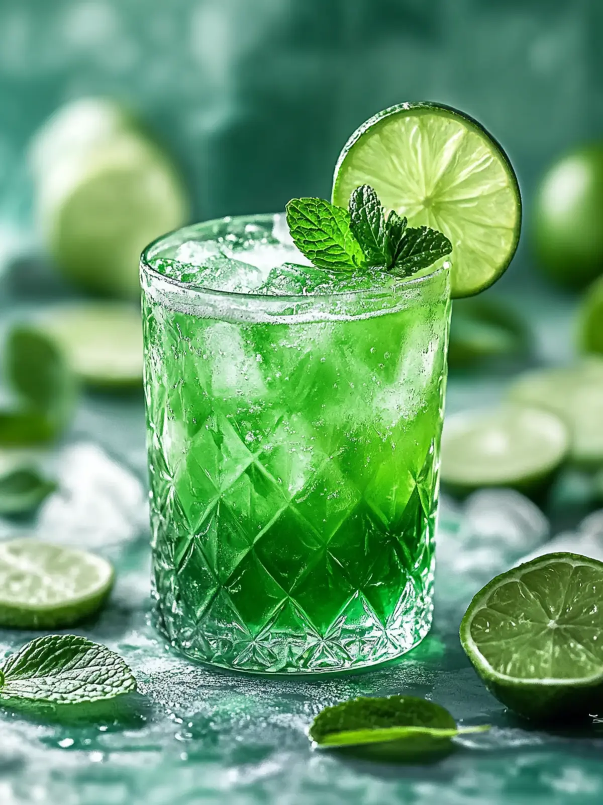 Ultimate Refreshing Emerald Sparkler Cooler: A Delicious Mocktail